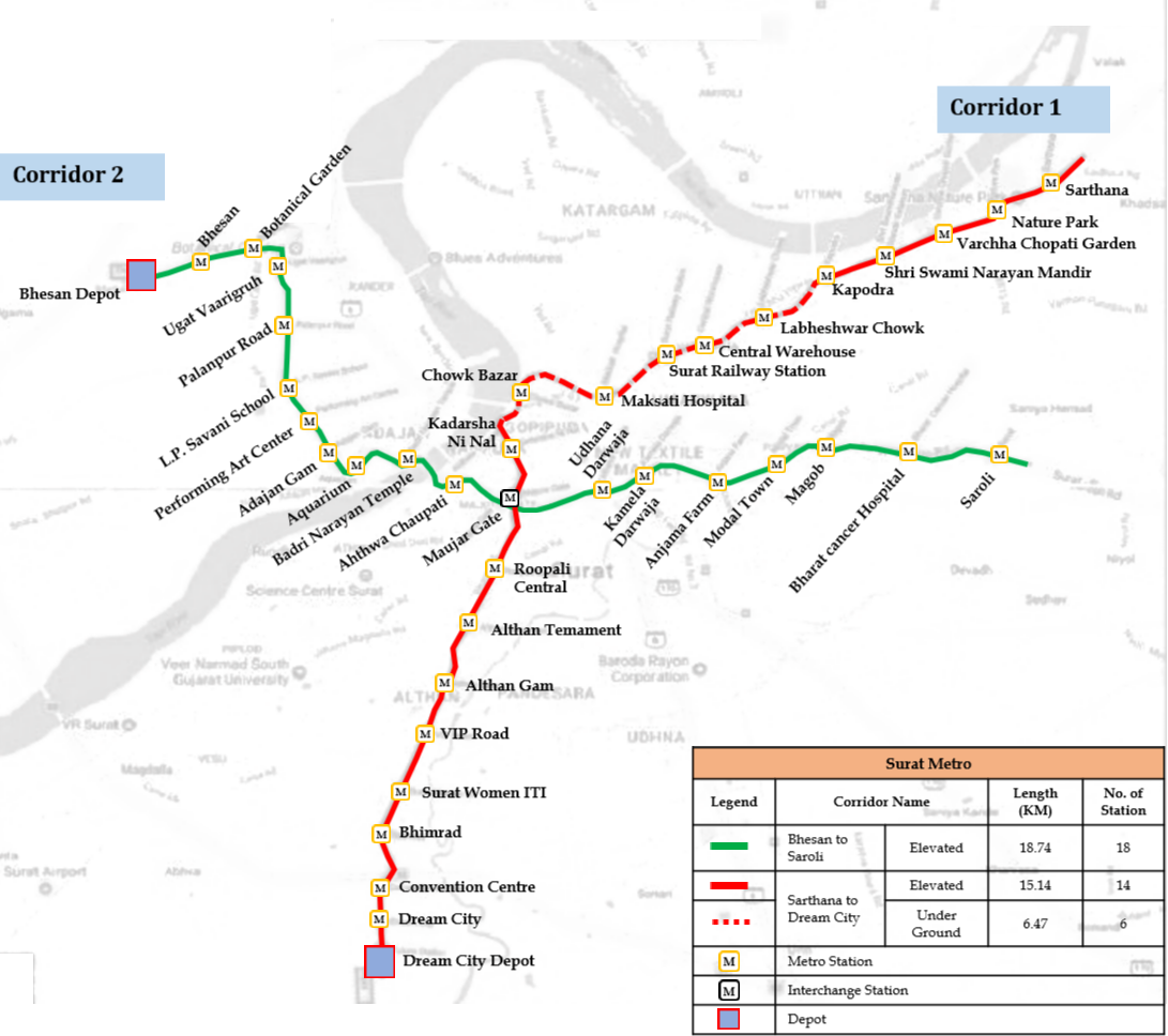 Project Overview - Gujarat Metro Rail Corporation (GMRC) Limited